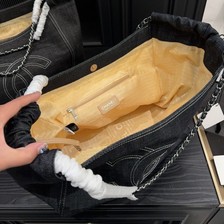 CHANEL DENIM TIMELESS CC TOTE BLUE 36CM – Elegance Nicely