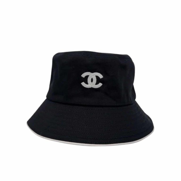 CHANEL BUCKET HAT COCO MARK HAT BLACK – Elegance Nicely